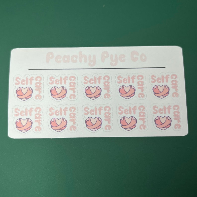 Self Care Reminder Stickers - Etsy