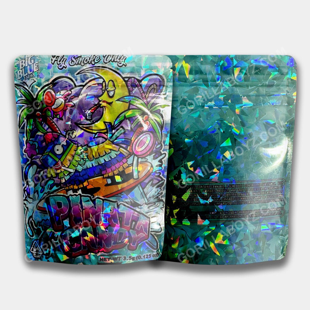 Pinata Candy Holographic Mylar Bag 3.5 Grams - Etsy