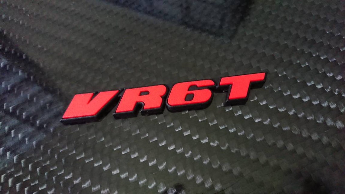 VR6T Emblem Logo VW Corrado VR6 Golf 2 3 badge Passat Vento | Etsy