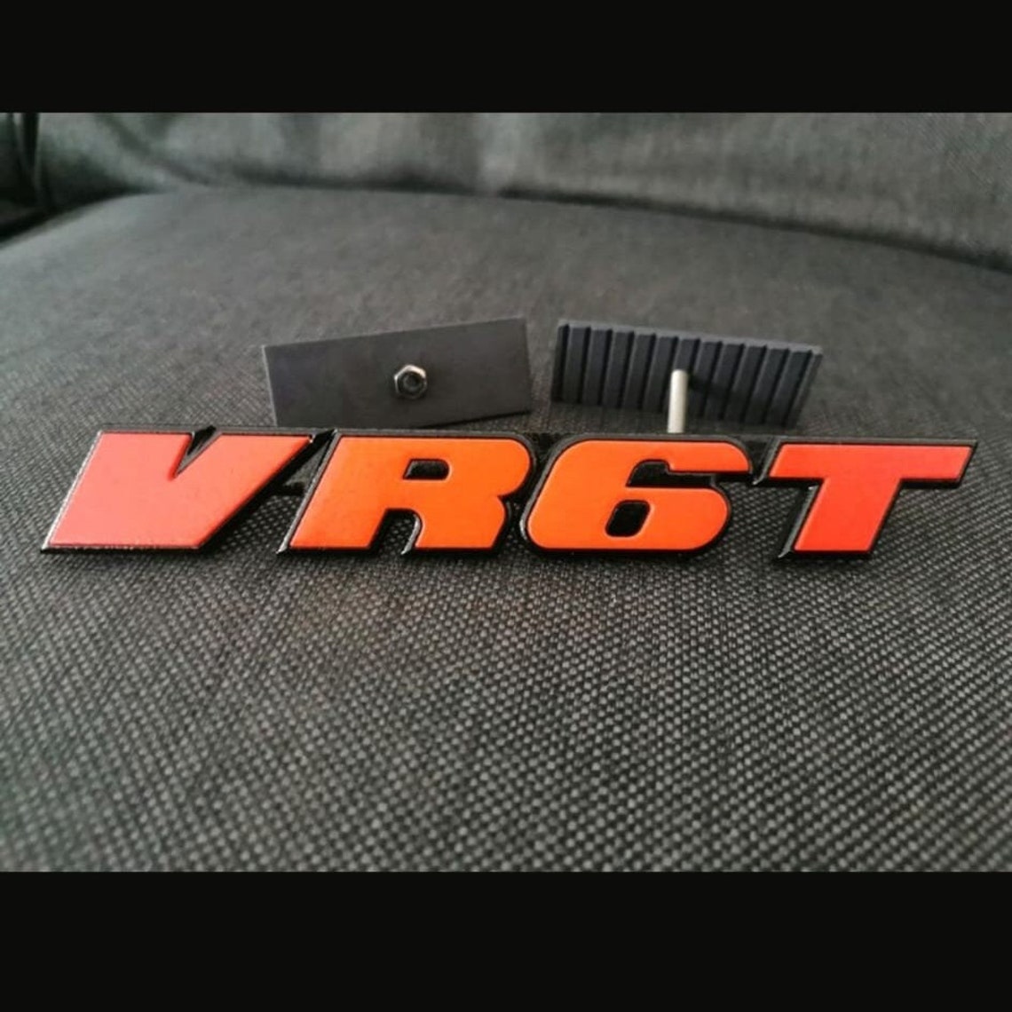 VR6T VW Golf 1 2 3 Corrado Frame Badge Logo Emblem - Etsy