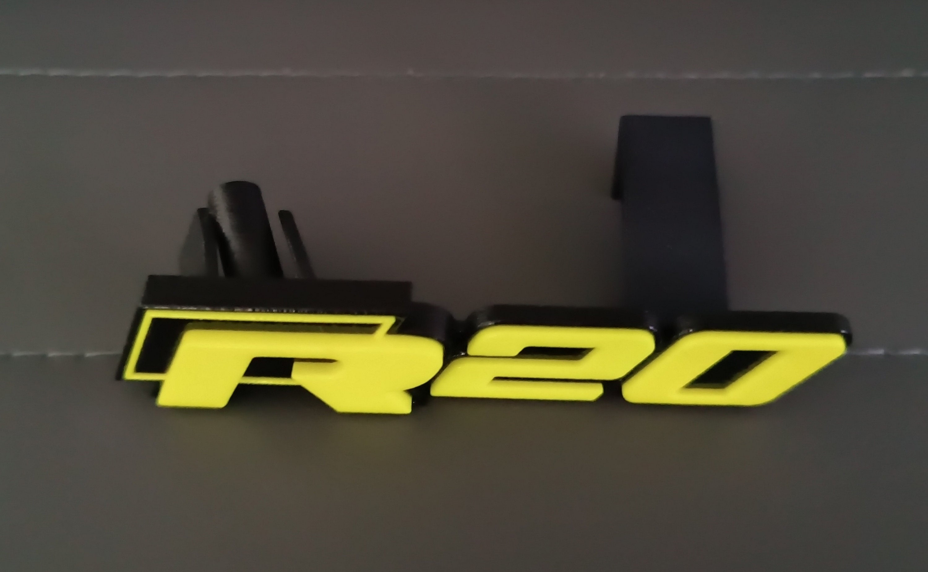 VW Golf 6 R Badge R20 Logo Emblem - Etsy