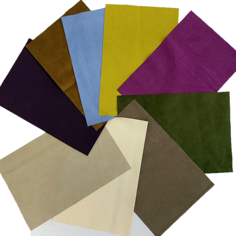 Ultrasuede Samples - Etsy