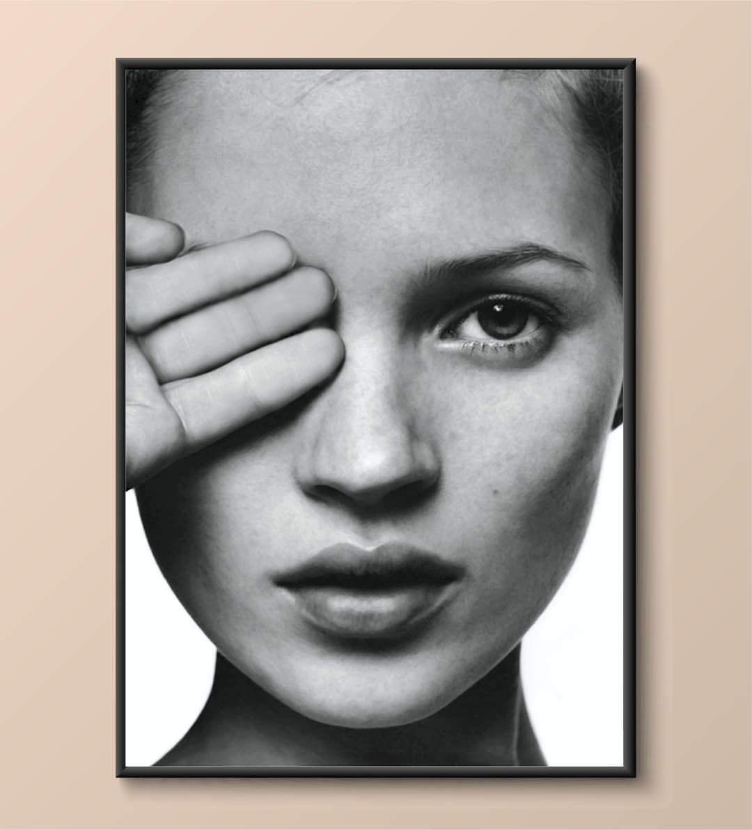 Kate Moss Poster/print High-profile Supermodel Fashion Icon Instant ...