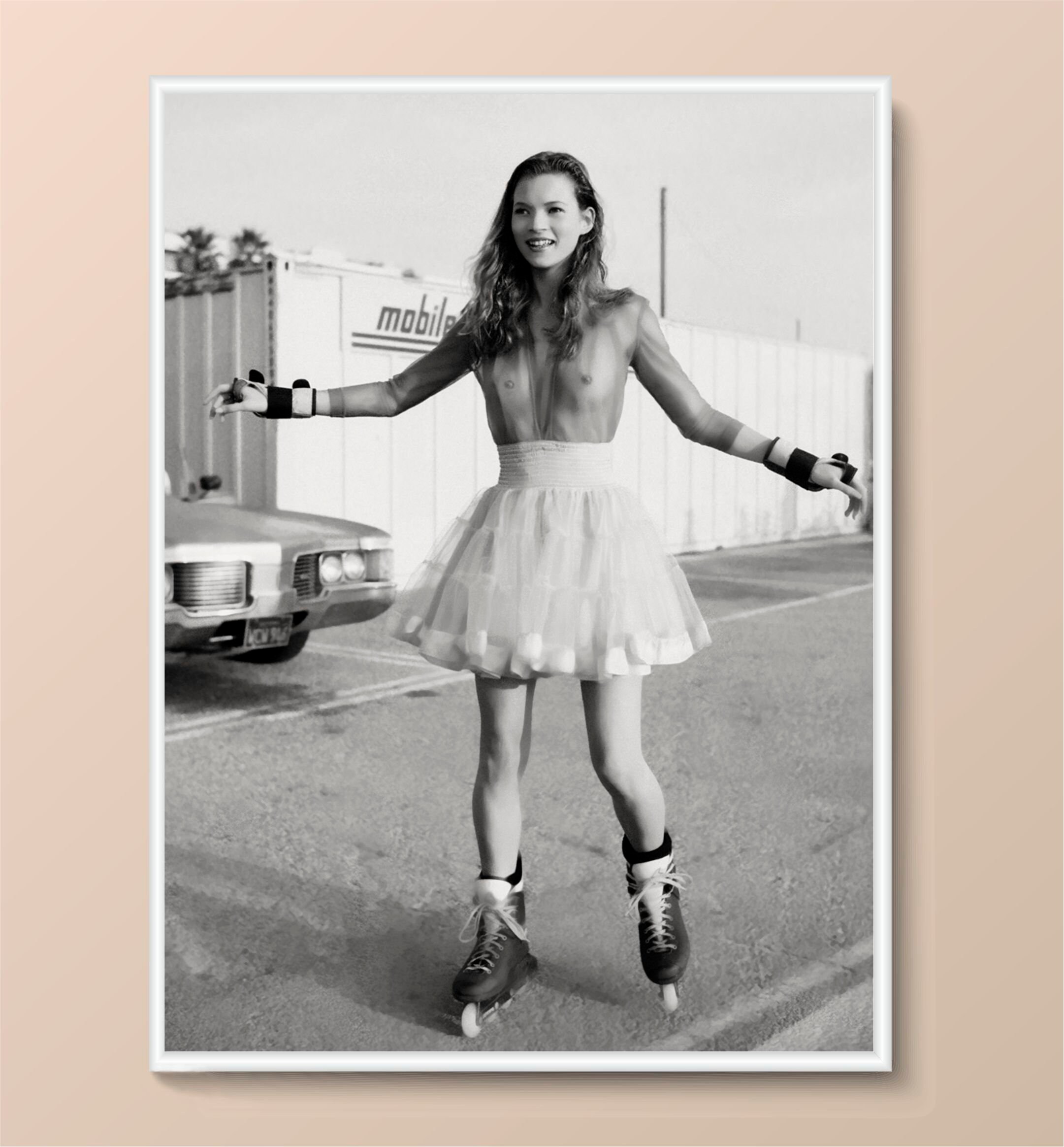 Kate Moss Poster/print Vintage High-profile Supermodel Fashion Icon ...