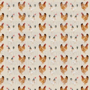 Farm Animals Seamless Bundle, Seamless Pattern, Digital Paper, Seamless ...