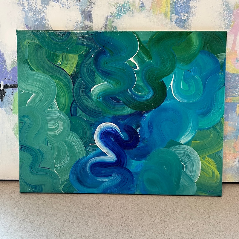 Swirl Painting - Etsy