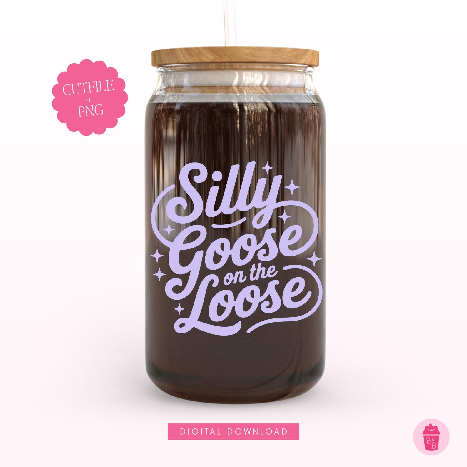 Funny Silly Goose on the Loose Svg, Sarcastic Quote, Anxiety ...