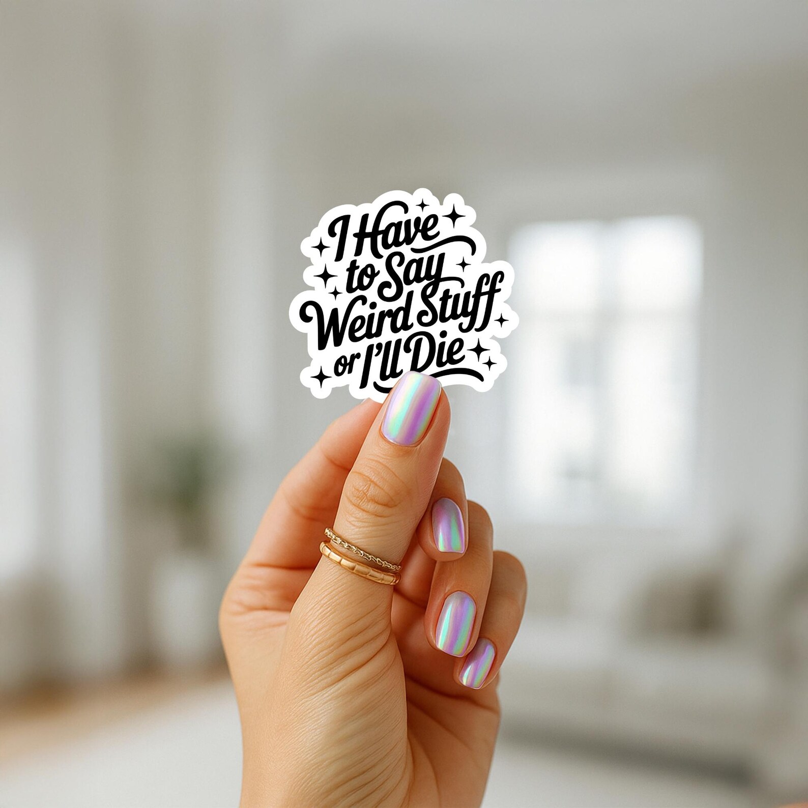 I Have to Say Weird Stuff or I’ll Die SVG PNG, Funny Shirt Design ...