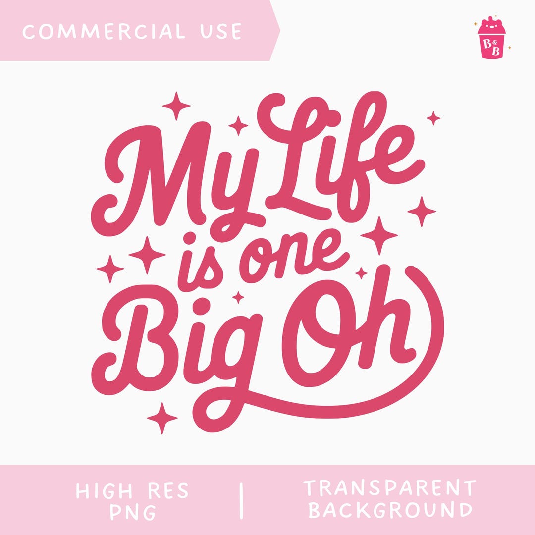 My Life is One Big Oh Png, Self Care Png Mental Health, Anxiety Png ...