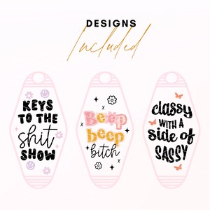 Motel Keychain SVG Bundle, Motel Keychain Svg, Hotel Keychain Svg, Cut ...