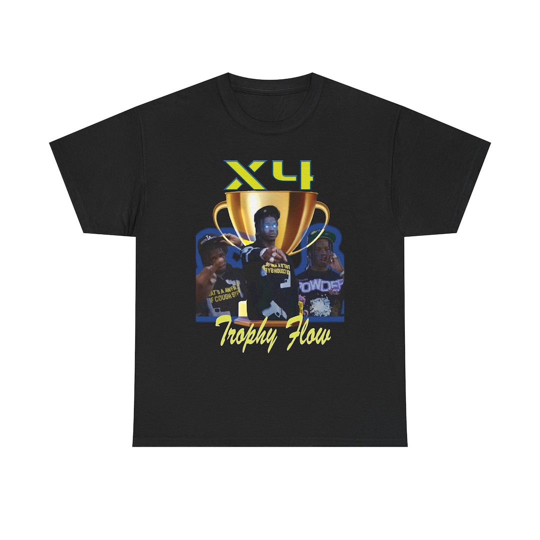 X4 Los Angeles Crip Rapper Trophy Flow T-shirt - Etsy