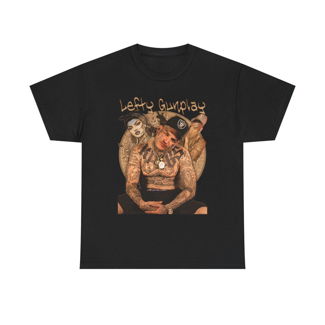 Lefty Gunplay Latino Rapper, Chicano Ese Style T-shirt. - Etsy