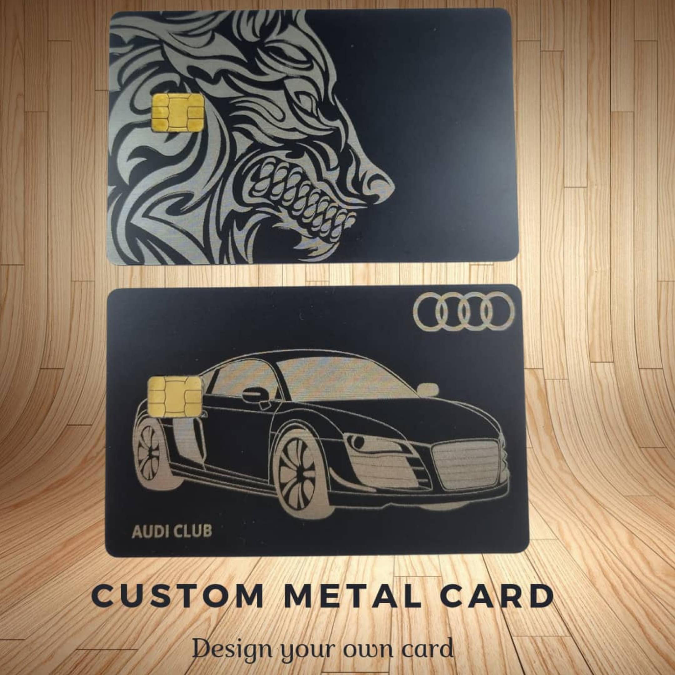 Custom Metal Credit Debit Card Made to Order | Etsy