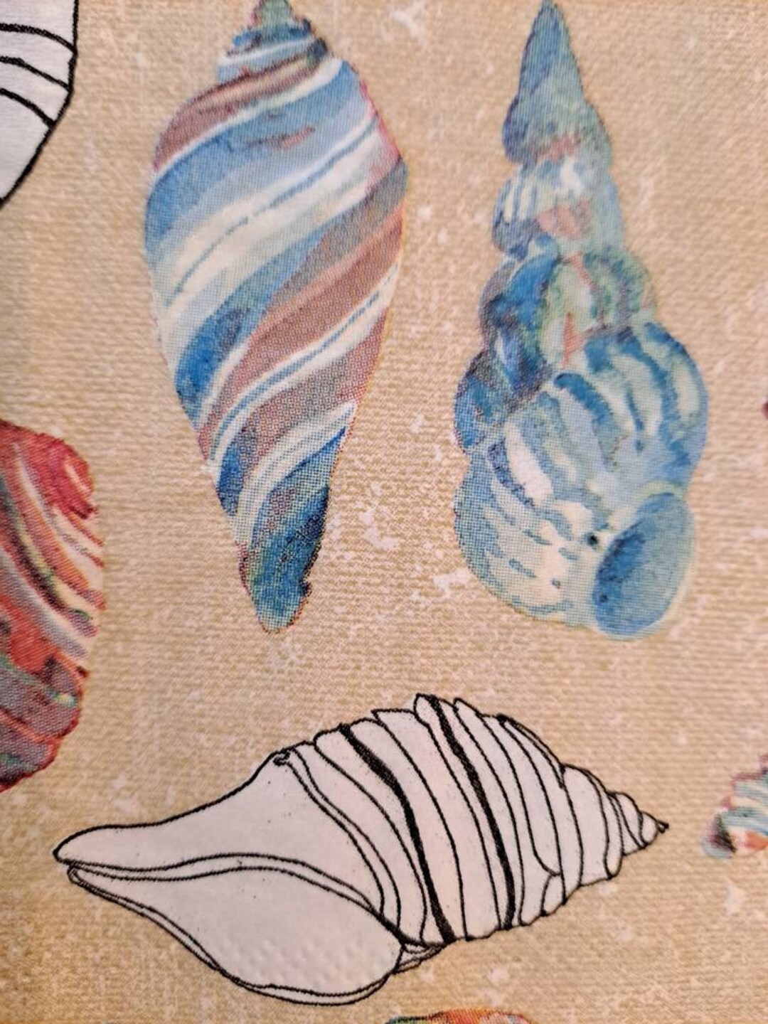 Sea Shell Napkins, Paper Napkins, Ocean Theme, 3 Ply, 13x13-in, German ...