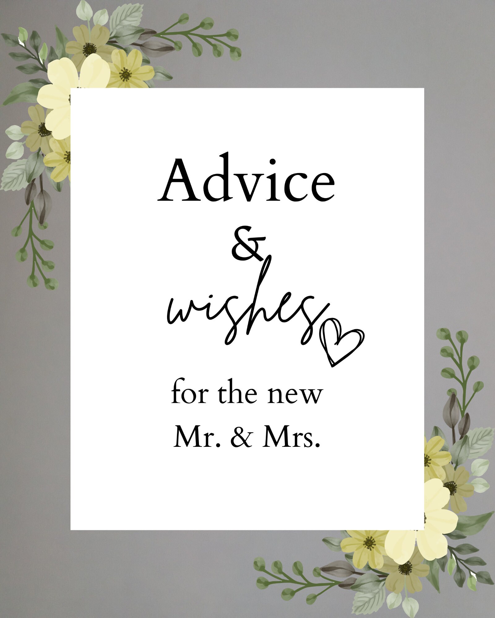 Modern Wedding Sign Bundle of 10 Template Download - Etsy