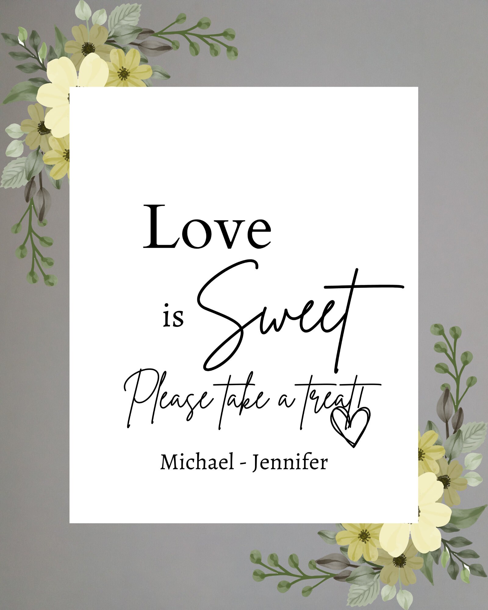 Modern Wedding Sign Bundle of 10 Template Download - Etsy