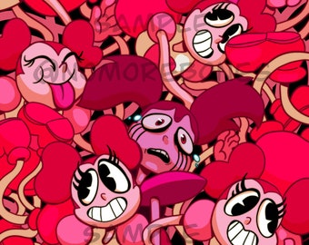 Spinel's Gem Rejuvenator Scythe Pen From Steven Universe: the Movie - Etsy