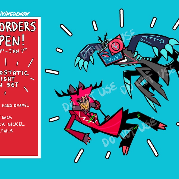 Winter Hazbin Hotel - Etsy UK