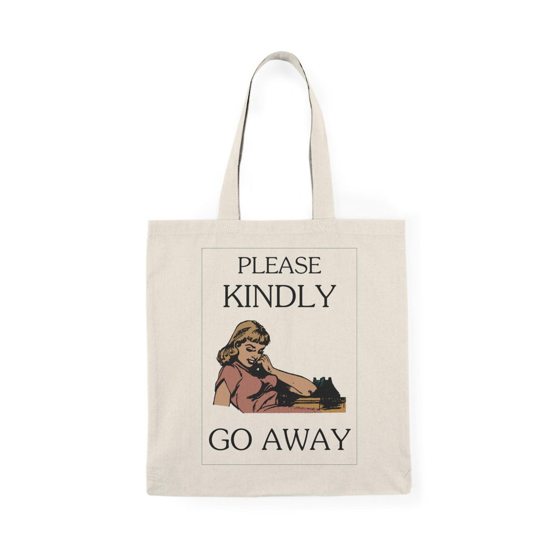 Feminist Tote Bag, Feminist Funny Natural Canvas Carryall, Eco-friendly ...
