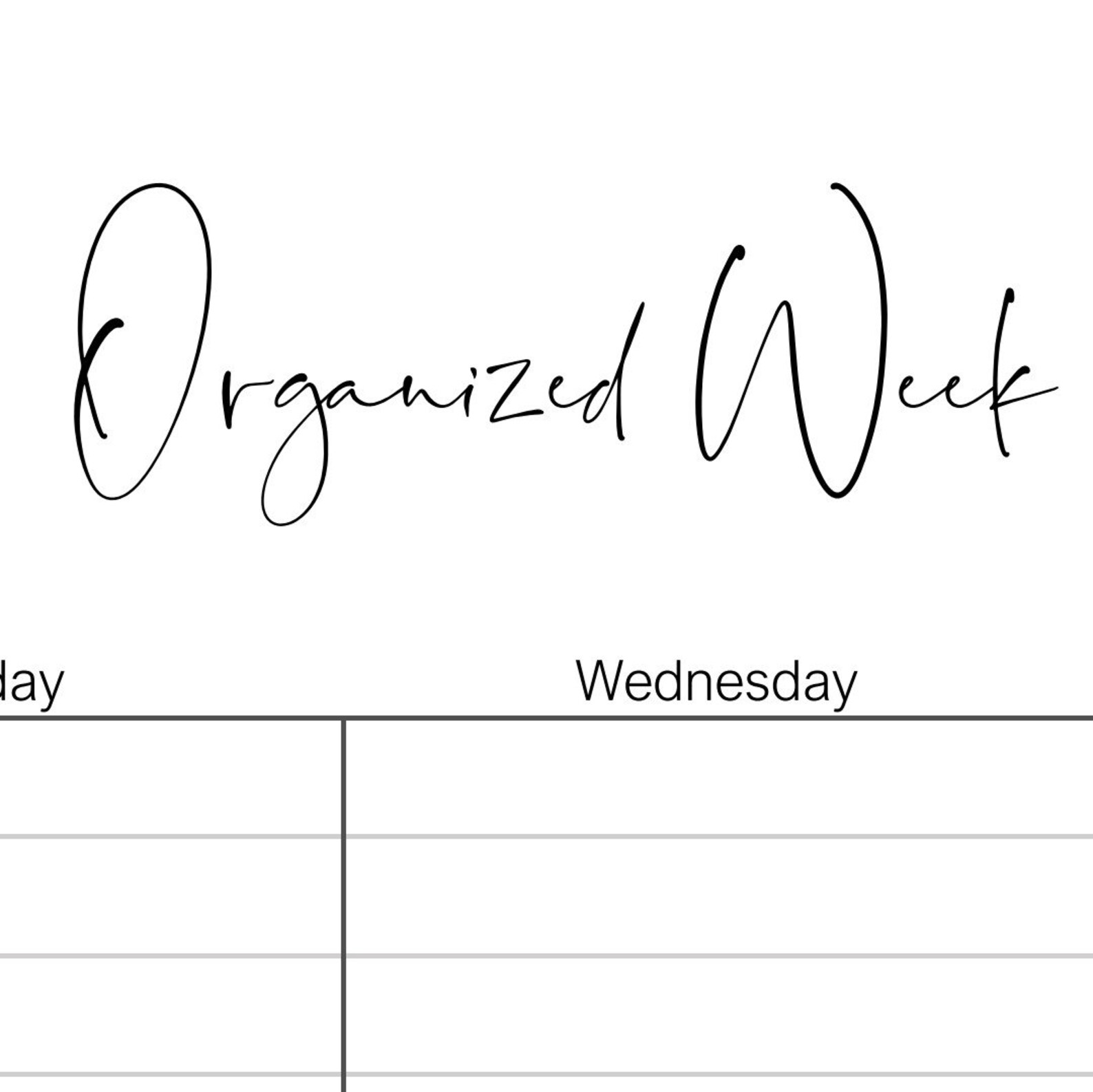 Printable Weekly Planner Printable To do For Your Weekly Etsy printable-weekly-planner-printable-to-do-for-your-weekly-etsy