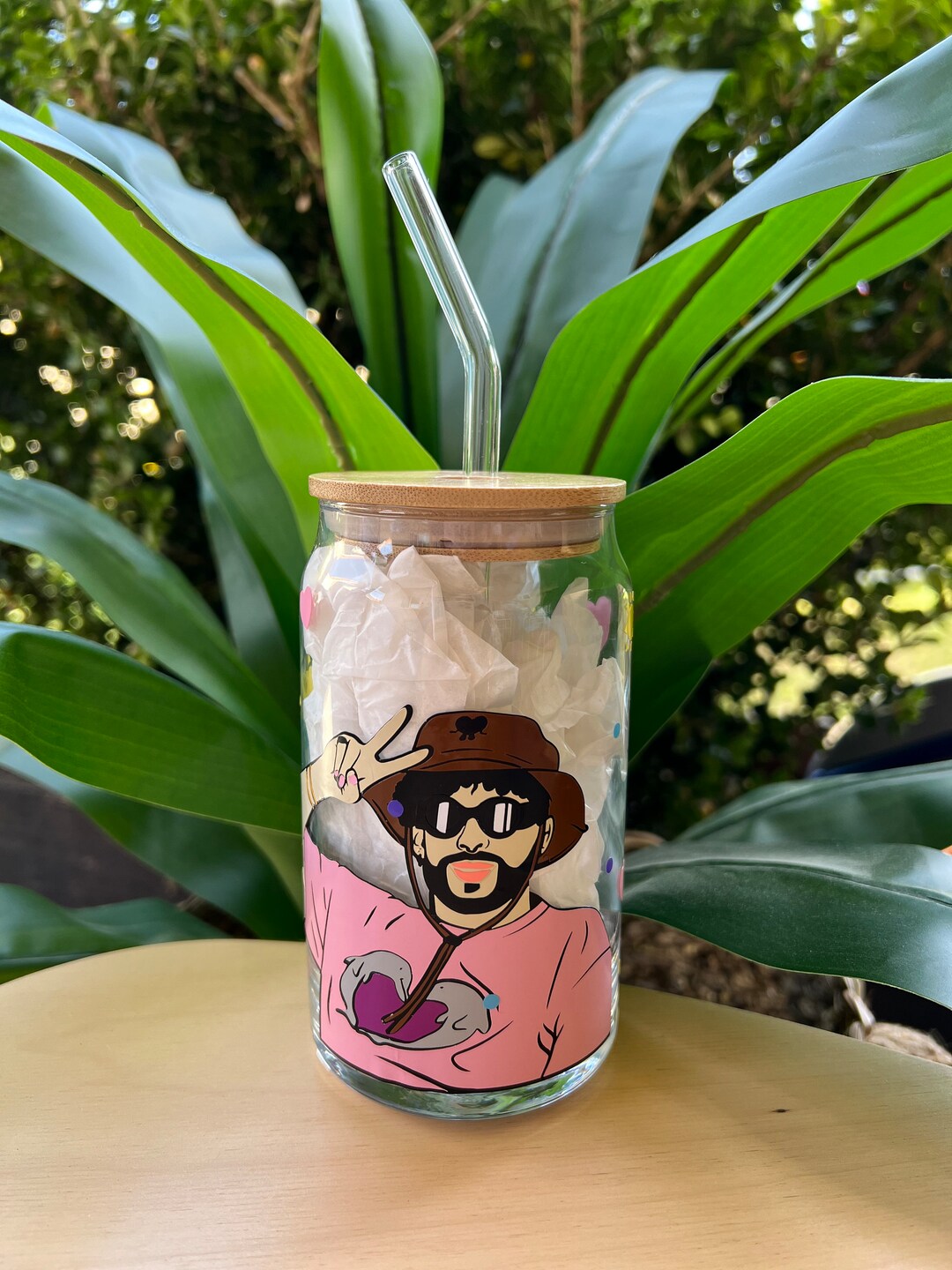 Un Verano Sin Ti | Benito | Bad Bunny | With Lid and Straw | 16oz Cup ...