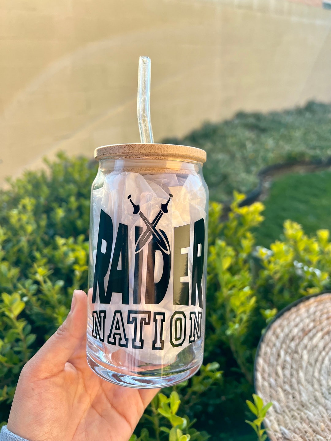 Las Vegas Raiders | Lid & Straw | 16oz Cup | Gift Ideas | Cups ...
