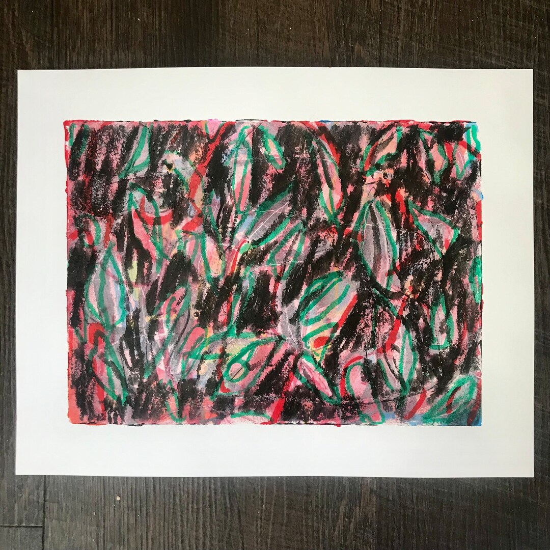Title: "leaf Motif", the Bright Colors and Bold Leaf Patterning Make a ...