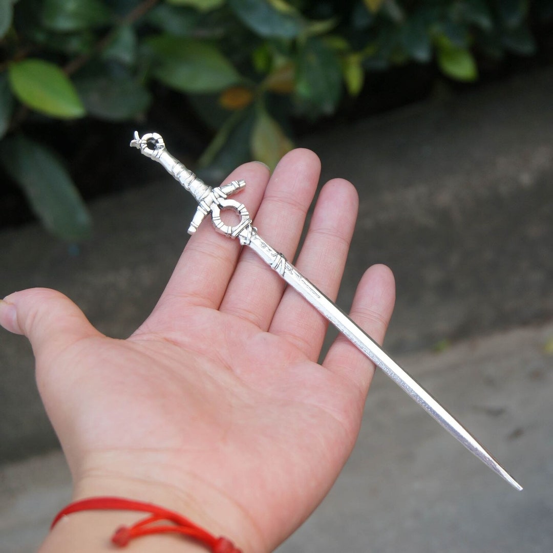 Pointy Sword Hairpin Viking Warrior Hair Stick Cosplay Fantasy Hairpin ...