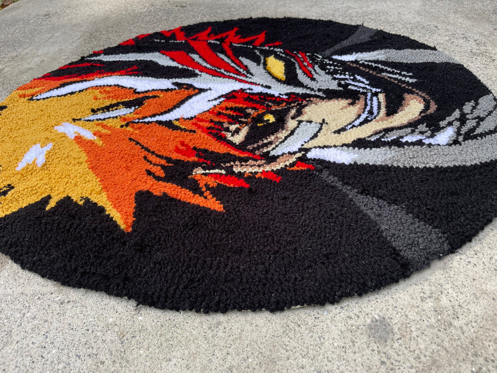 Hand Tufted Anime Rug - Etsy