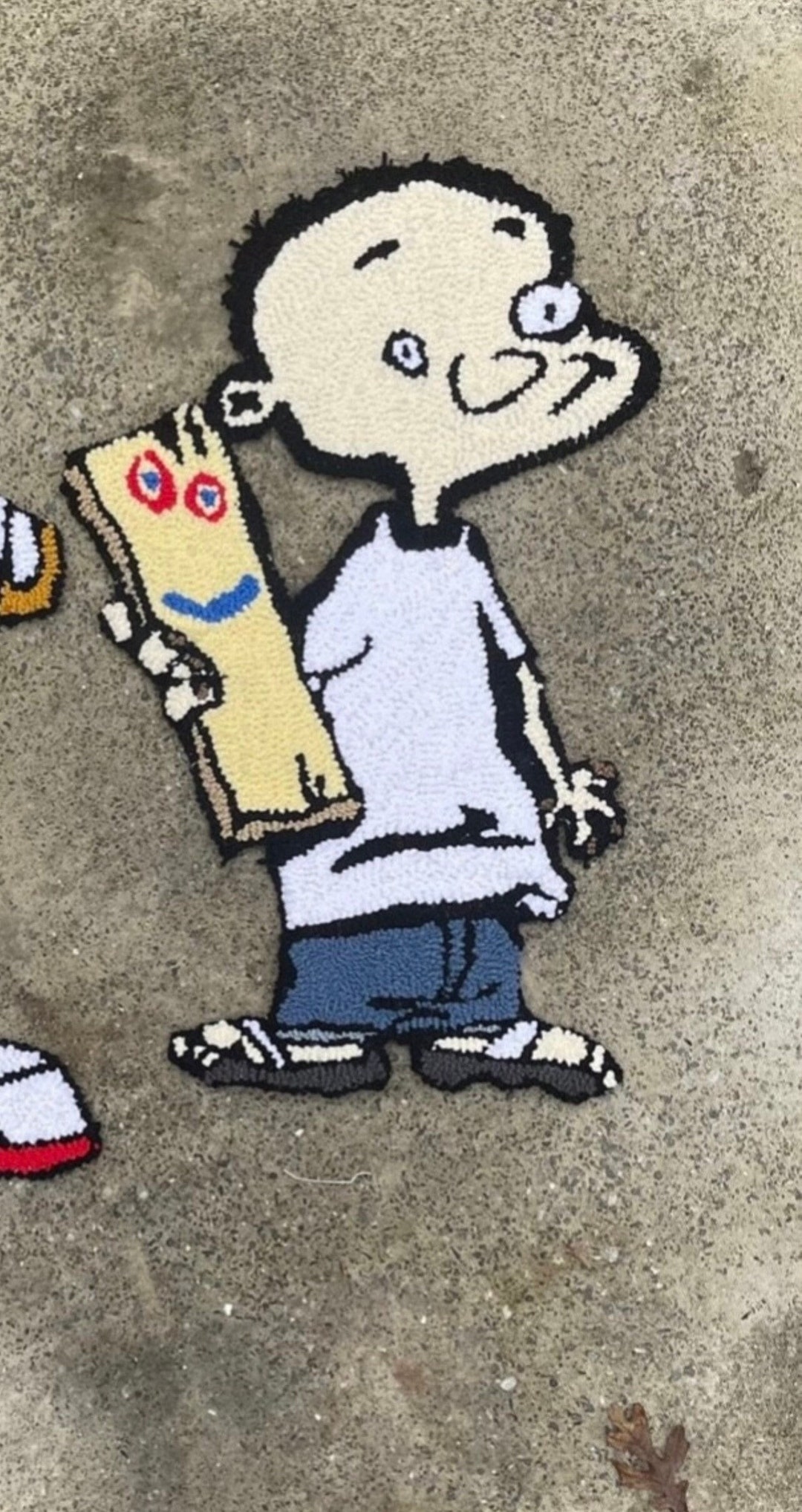 Hand Tufted Cartoon Rug Ed Ed and Eddy - Etsy