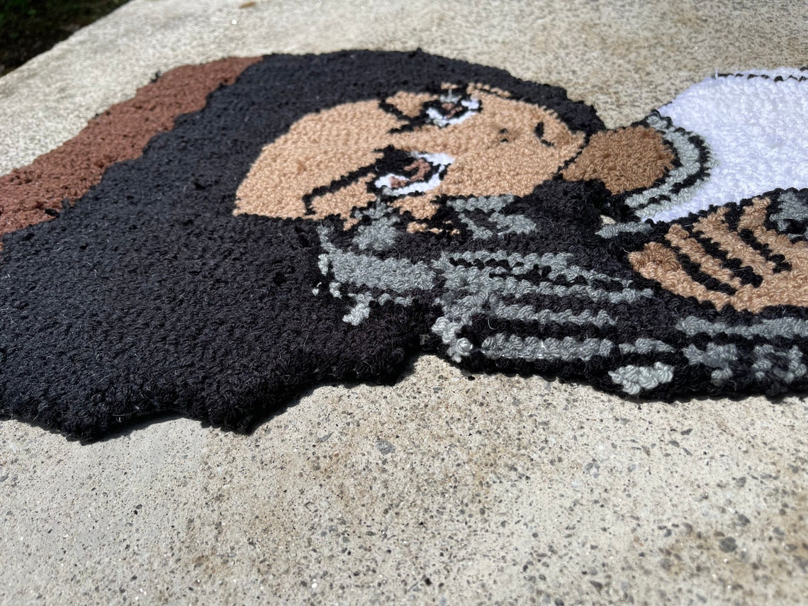 Hand Tufted Cartoon Rug 2 Styles - Etsy
