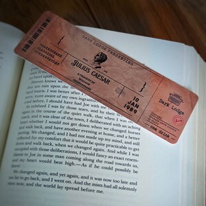 William Shakespeare Bookmark SET of 4/ Dark Academia Book Marks ...
