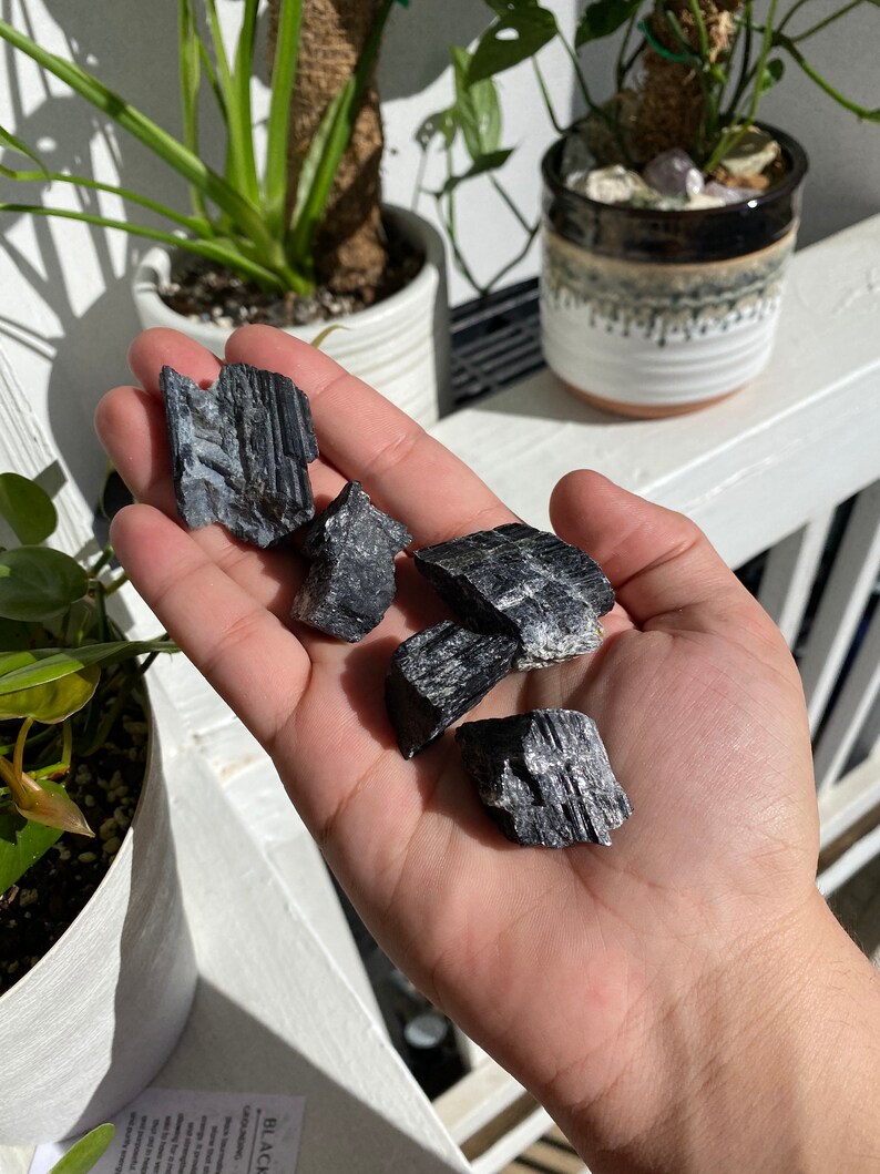 Black Tourmaline (raw) | Ethically Sourced Crystals | Crystals and ...