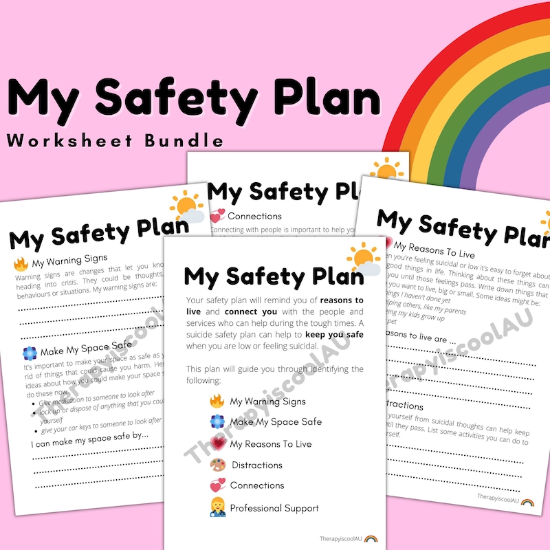 Counseling Safety Plan - Etsy
