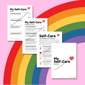 Self-care Essential Toolkit for Positive Mental Health, Psychology ...