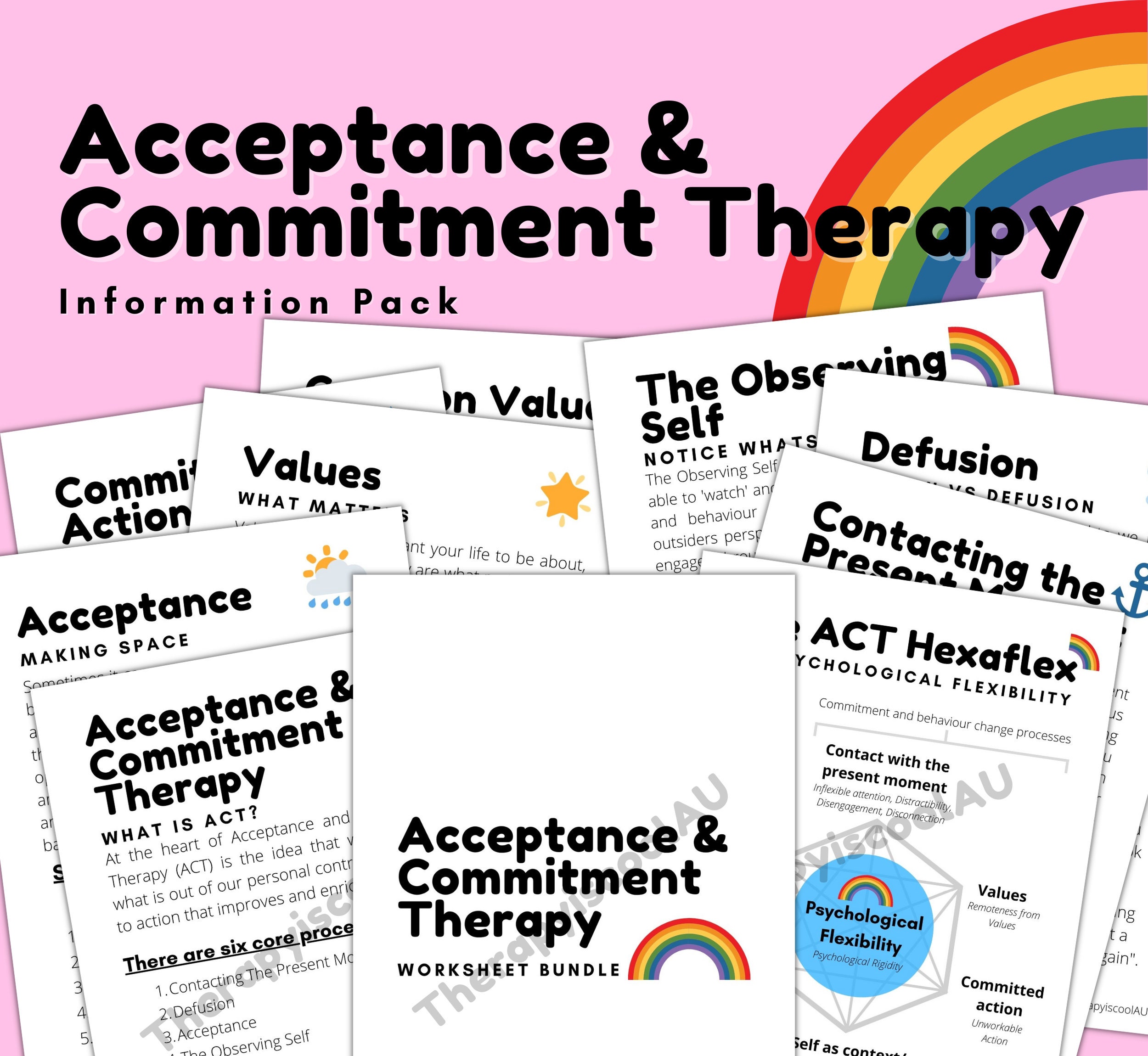 Acceptance And Commitment Therapy Psychology Mental Health Information