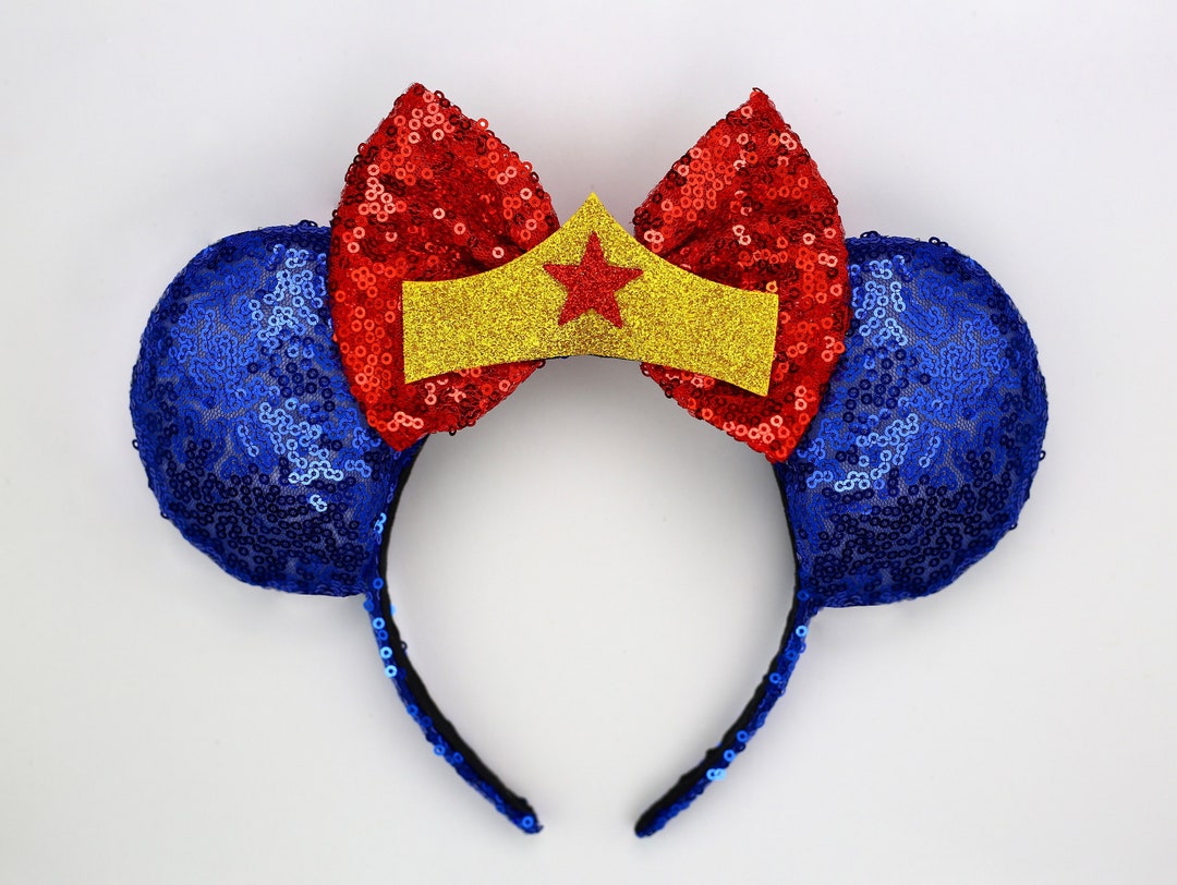 Superhero Mickey Mouse Ears, Superhero Minnie Ears, Superhero Ears ...