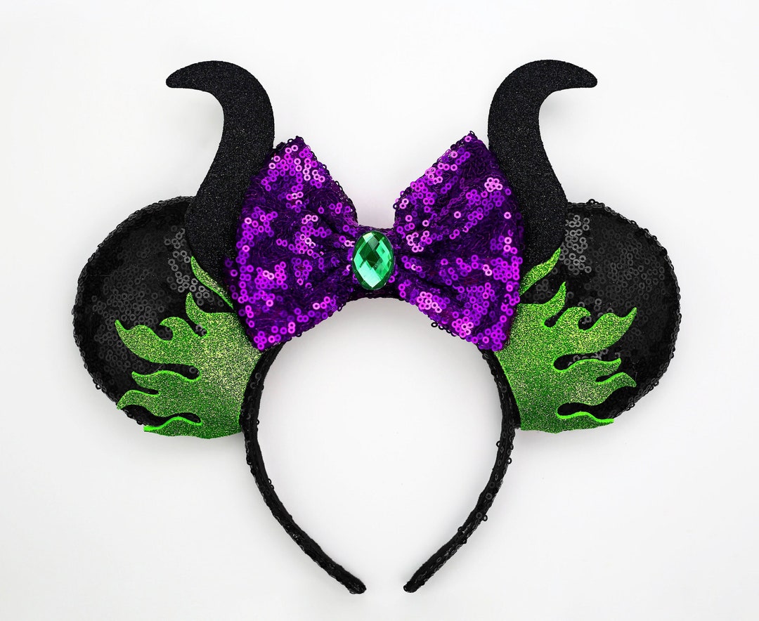 Maleficent Mickey Mouse Ears Maleficent Mouse Ears Maleficent Ears Horn ...