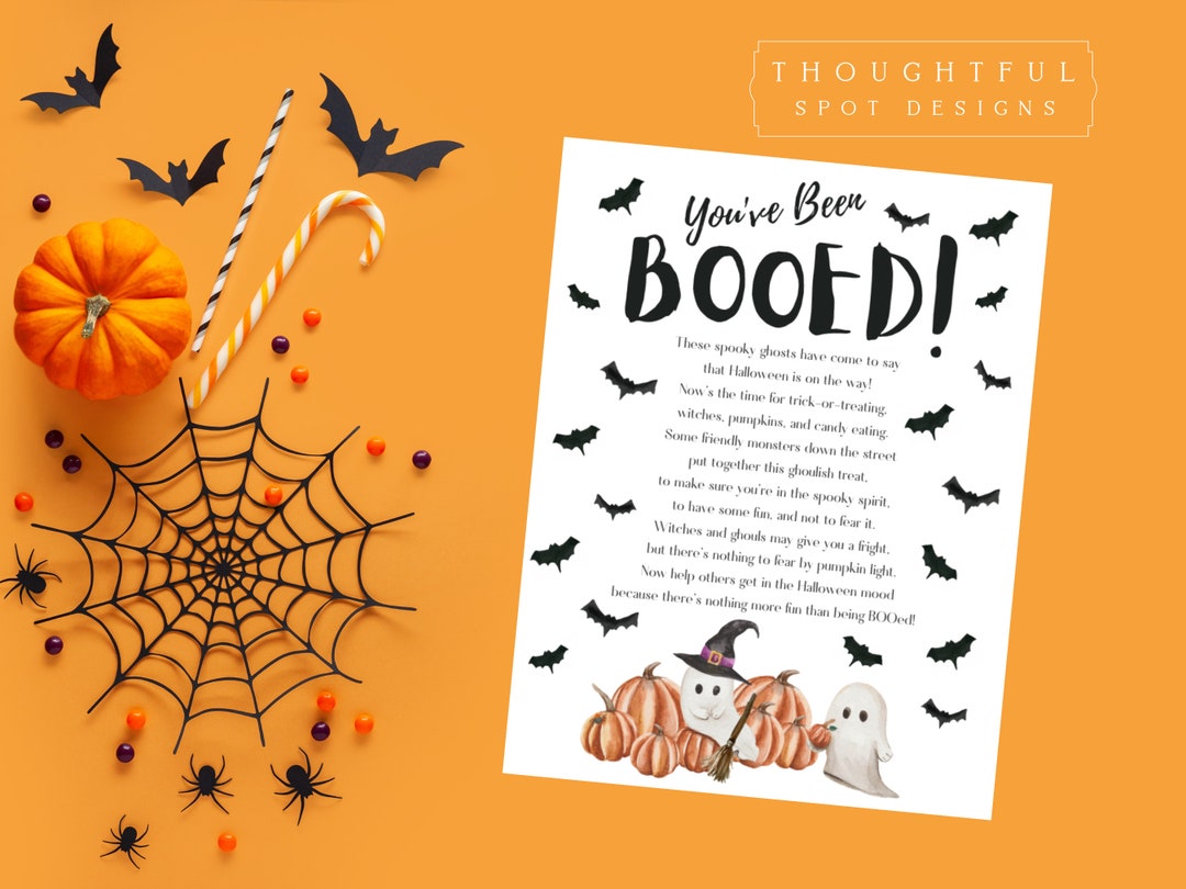 Boo Your Neighbor Printable
