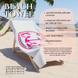 Shark Tooth Beach Towel - Gift for Scuba Divers - Shark Teeth ...