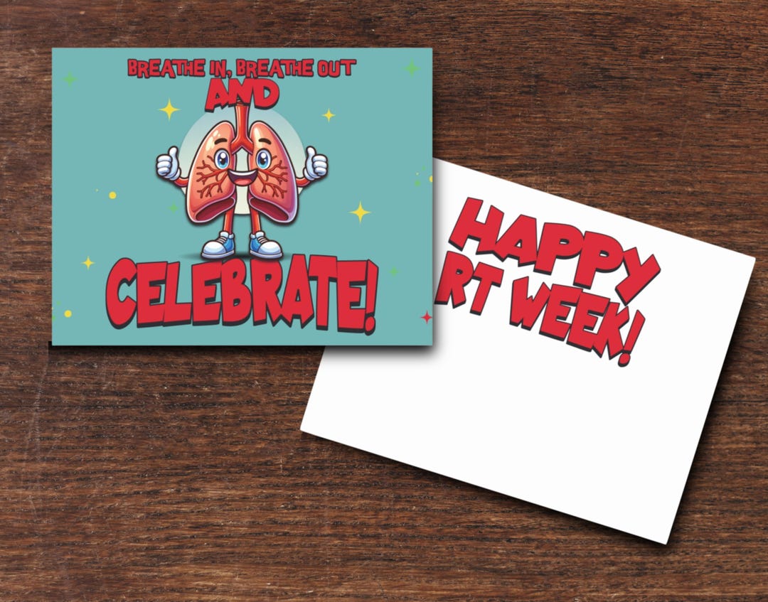 Respiratory Care Week Department Postcard Bundles - Etsy