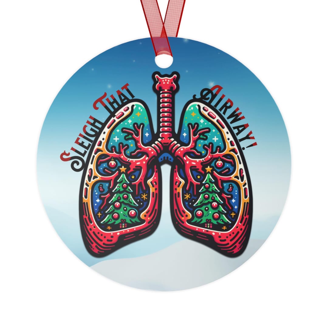 Respiratory Therapist Metal Ornament - Christmas Gift for Respiratory ...