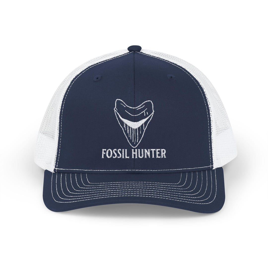 Fossil Hunter Snapback Cap - Hat for Megalodon Shark Tooth Collectors ...