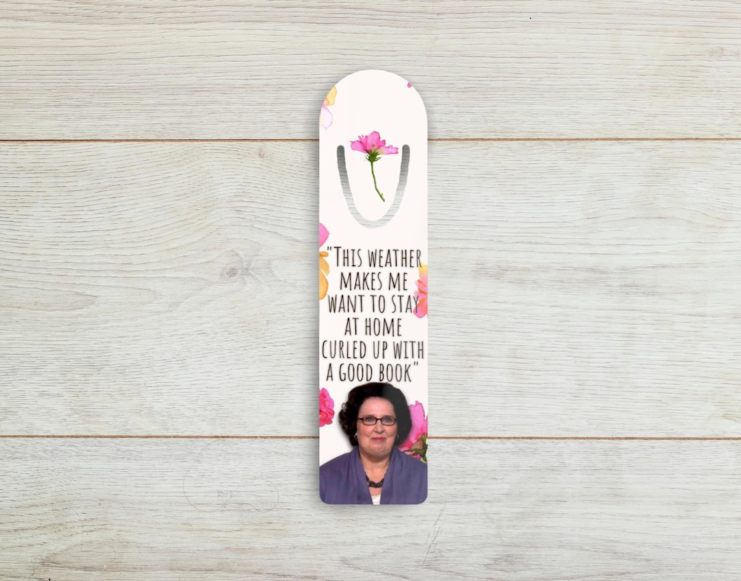 The Office TV Show Bookmark - Phyllis the Office Gift - Unique Bookmark ...