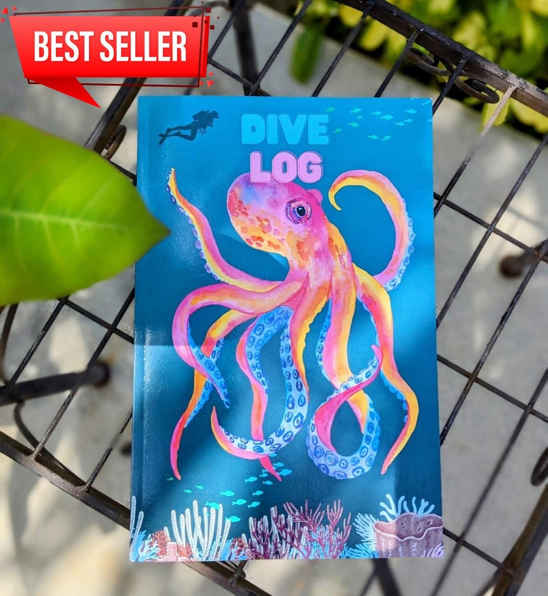 Scuba Dive Logbook for Women, Octopus Design, Scuba Gift for Her - Etsy