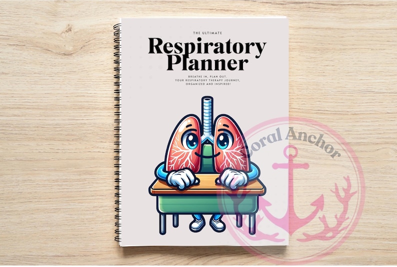 RT Student Planner | 85-page Respiratory Therapy School Organizer ...