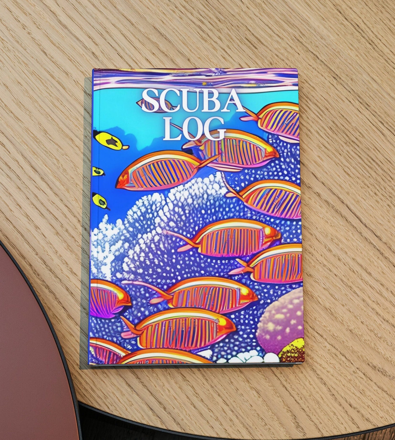 Scuba Dive Logbook for Women Coral Fish Logbook - Etsy