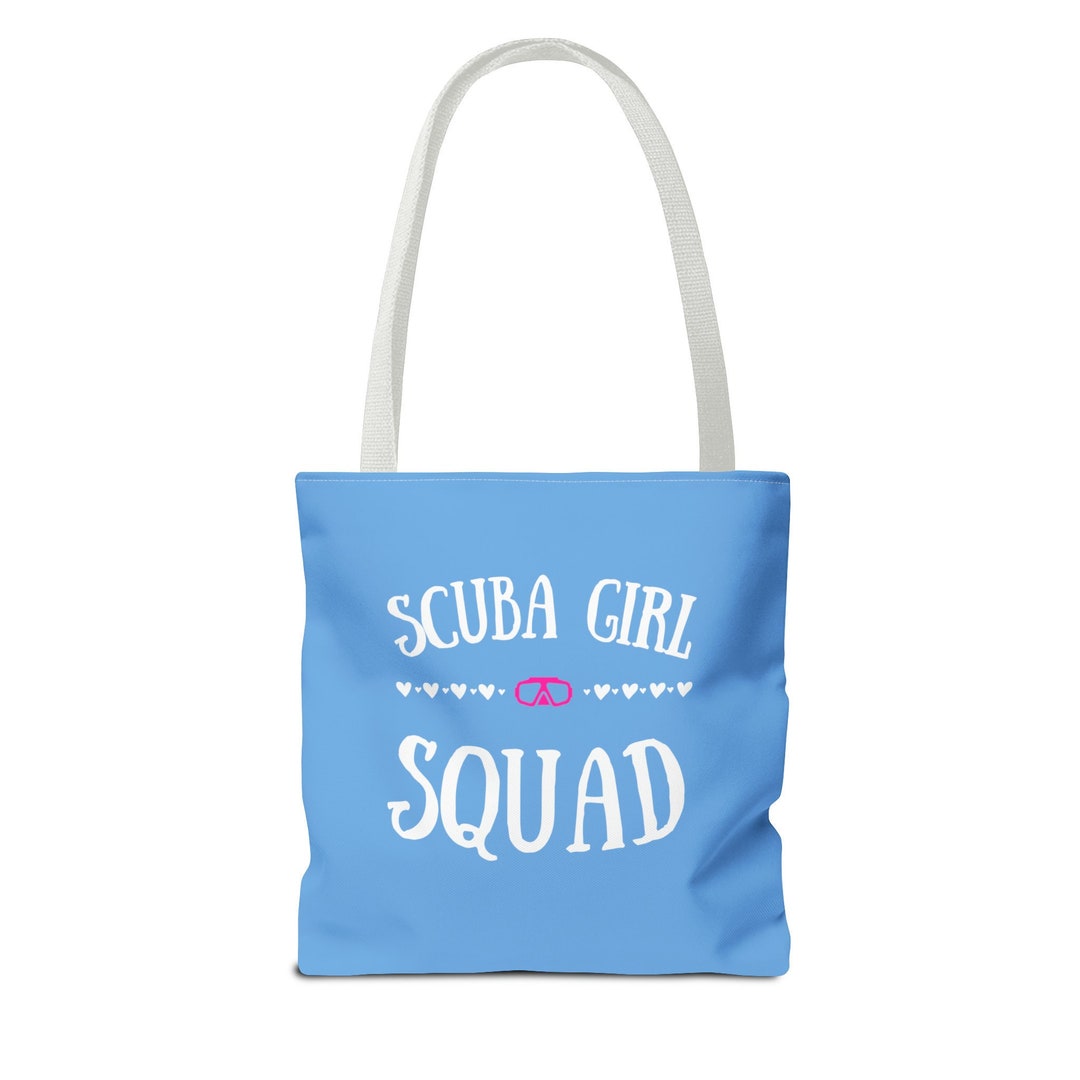 Scuba Girl Tote Bag - Scuba Dive Bag - Gifts for Scuba Divers - Etsy