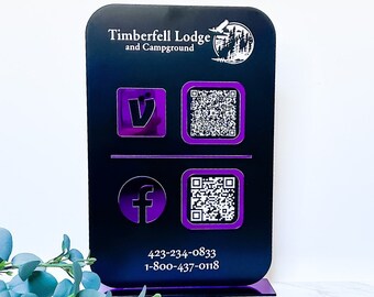 Qr Code Desk Stand - Etsy UK