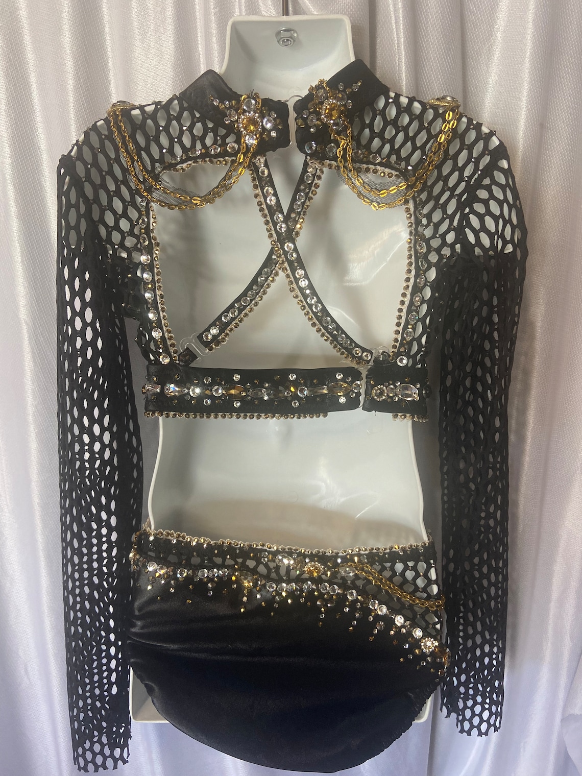 Fierce Jazz Costume. Black Jazz Costume. Two Piece Jazz Solo Costume ...